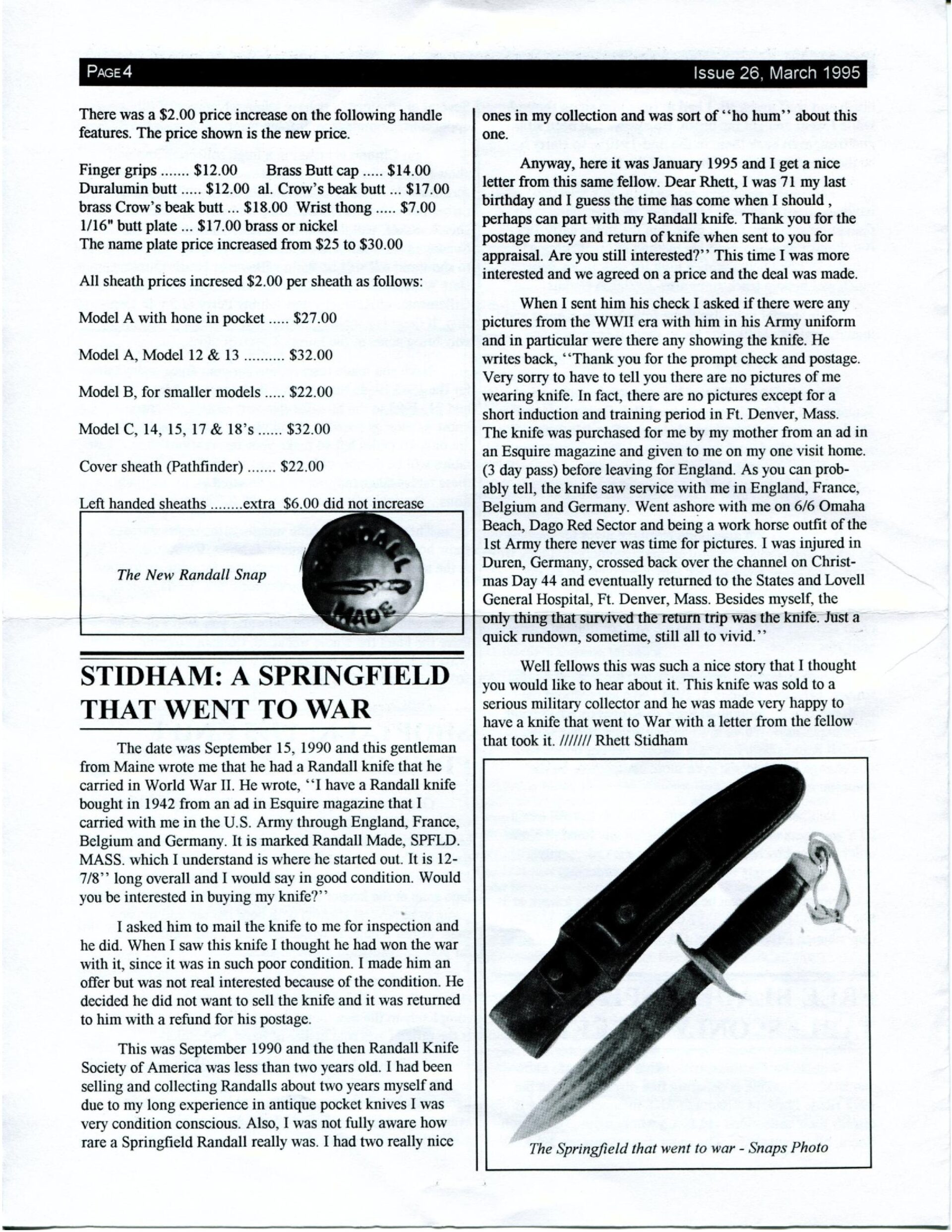 1995 - March - RMK Collector
